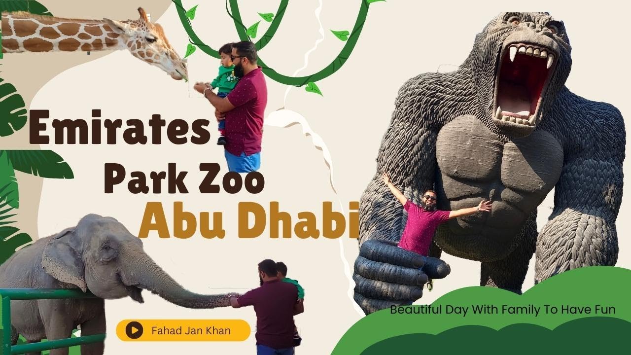 A Visit to Emirates Park Zoo | The Best Zoo in UAE - YouTube