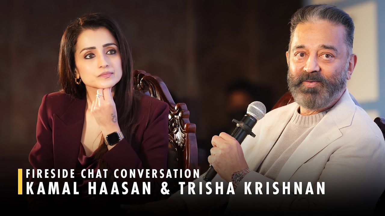 Cinema, Stardom & Stories: A Fireside Chat with #kamalhaasan Sir & #trisha | PROMO - YouTube