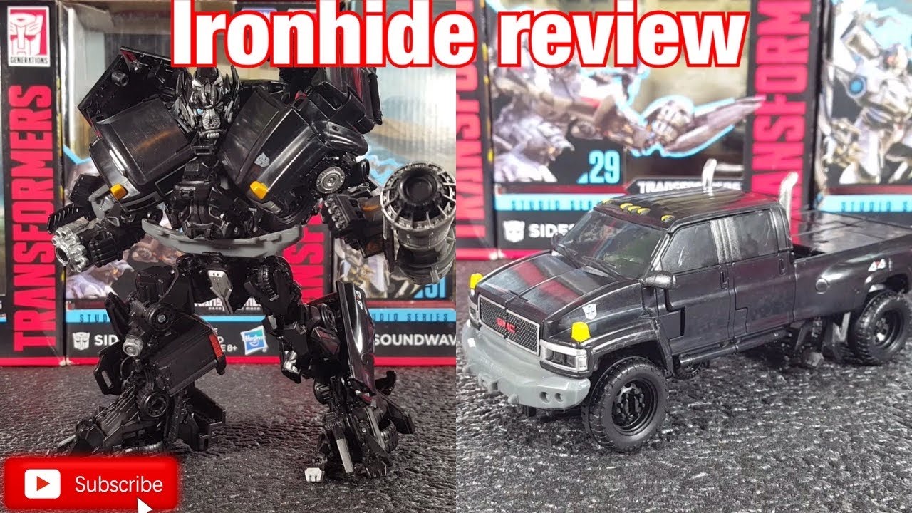 Transformers studio series Ironhide review - YouTube
