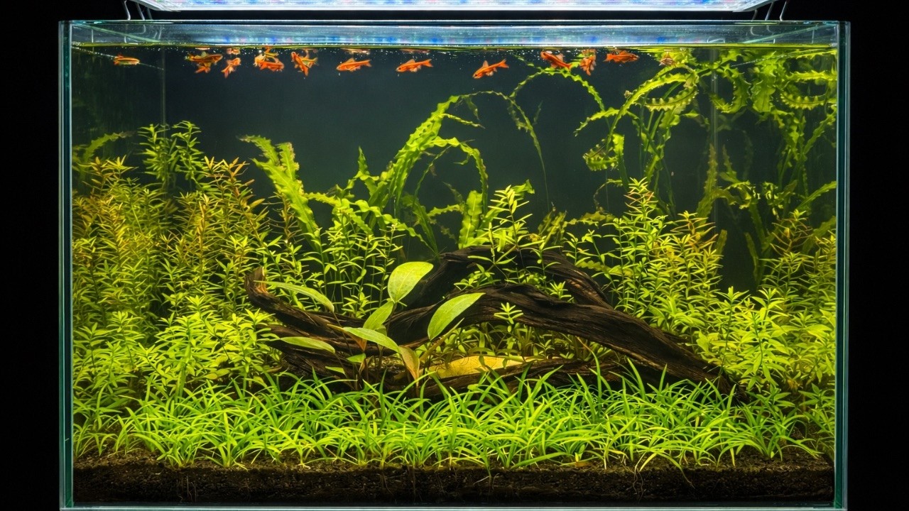 Peaceful Planted Dream Aquarium | 1 Hour of Calming Fish Tank & Ambient ...