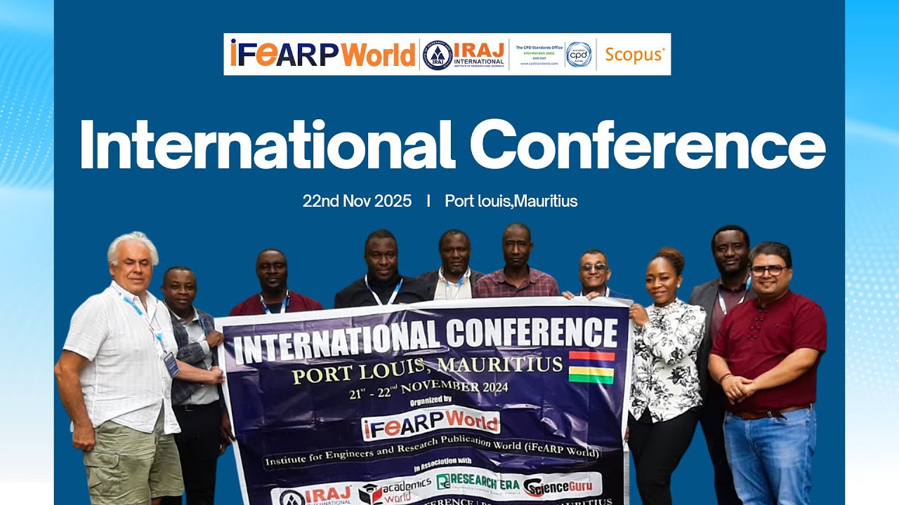 iFeARP World Successfully Organized Conference at Port Louis, Mauritius ...