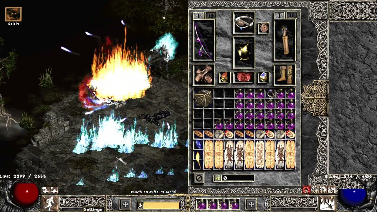 PD2 World first Amazon Rathma Kill - Project diablo 2 Season 5 - YouTube