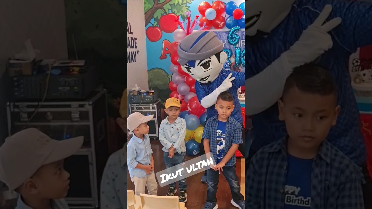 maskot psis semarang menghadiri ulang tahun #short - YouTube