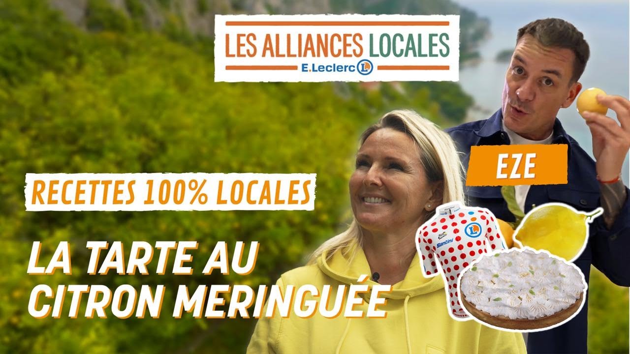Recette 100% Locale - Tarte au citrons meringuée I E.LECLERC - YouTube