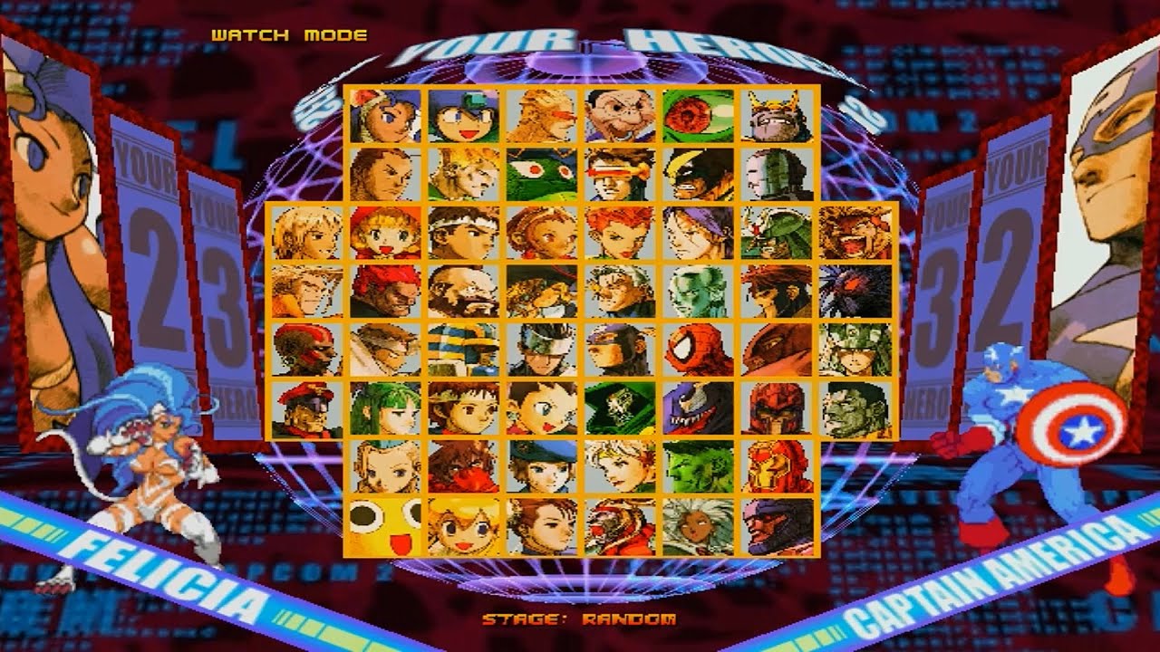 Marvel vs. Capcom 2 Ikemen Go 2026 Gameplay - YouTube