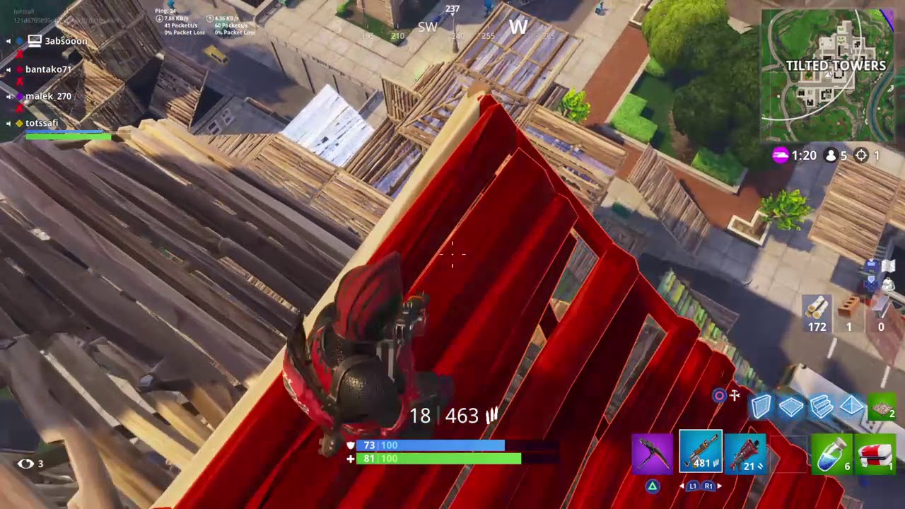 Fortnite 1V4 Clutch - YouTube