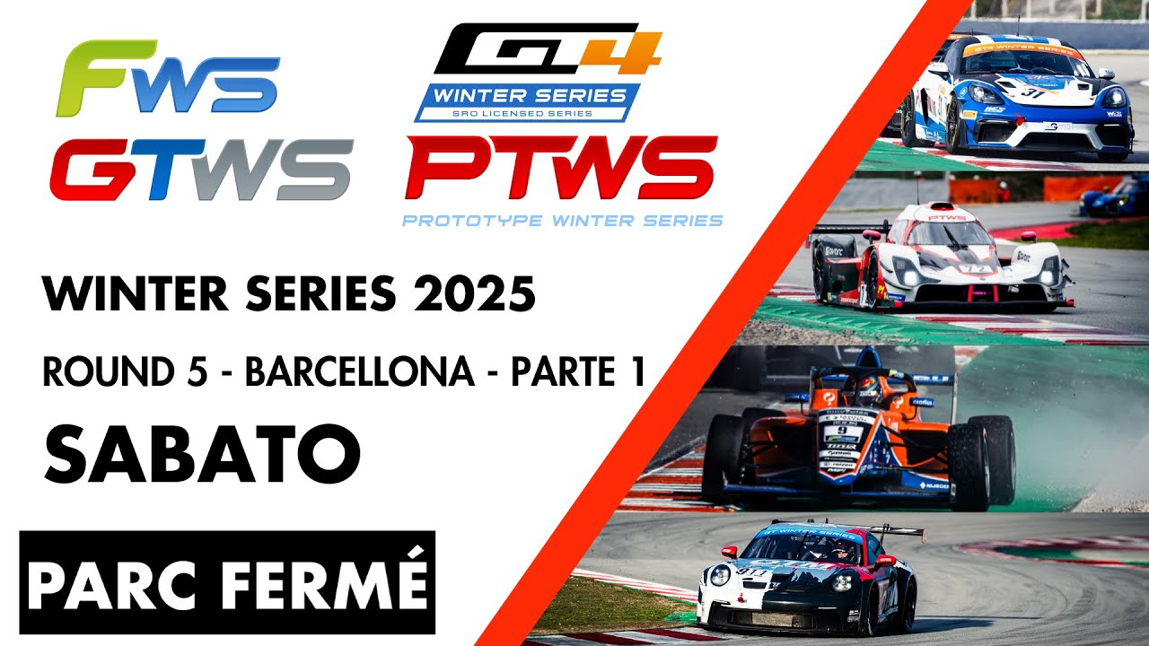 GEDLICH Racing Winter Series 2025 | Round 5: Barcellona - Sabato - Gare ...
