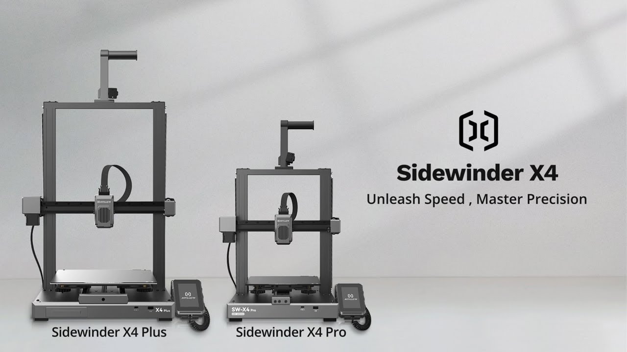 Artillery Sidewinder X4 Pro | Unleash Speed and Master Details - YouTube