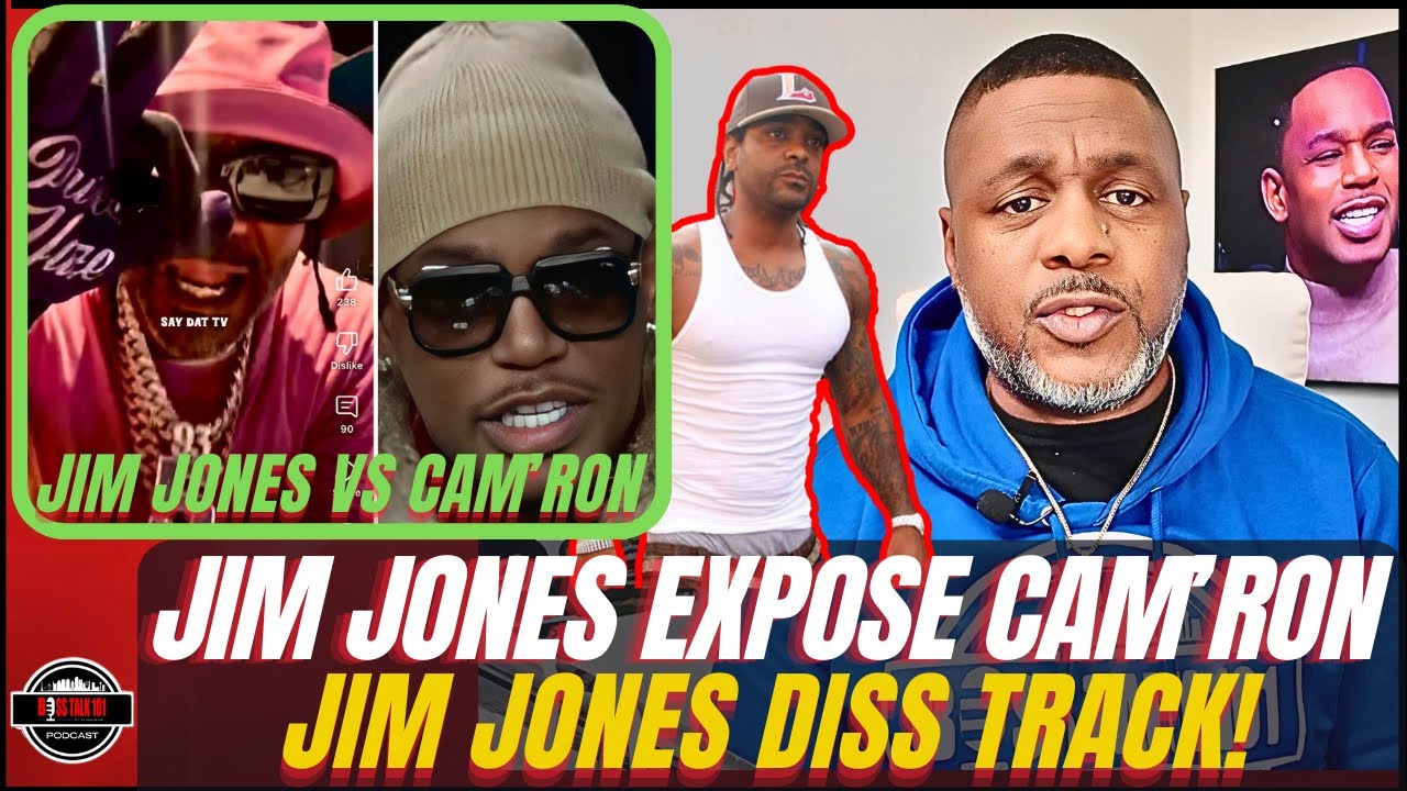 Jim Jones Call Out Cam'ron & 50 Cent! YOU PUT EVERYTHING ON A POST! My Grandma Live In Harlem ...