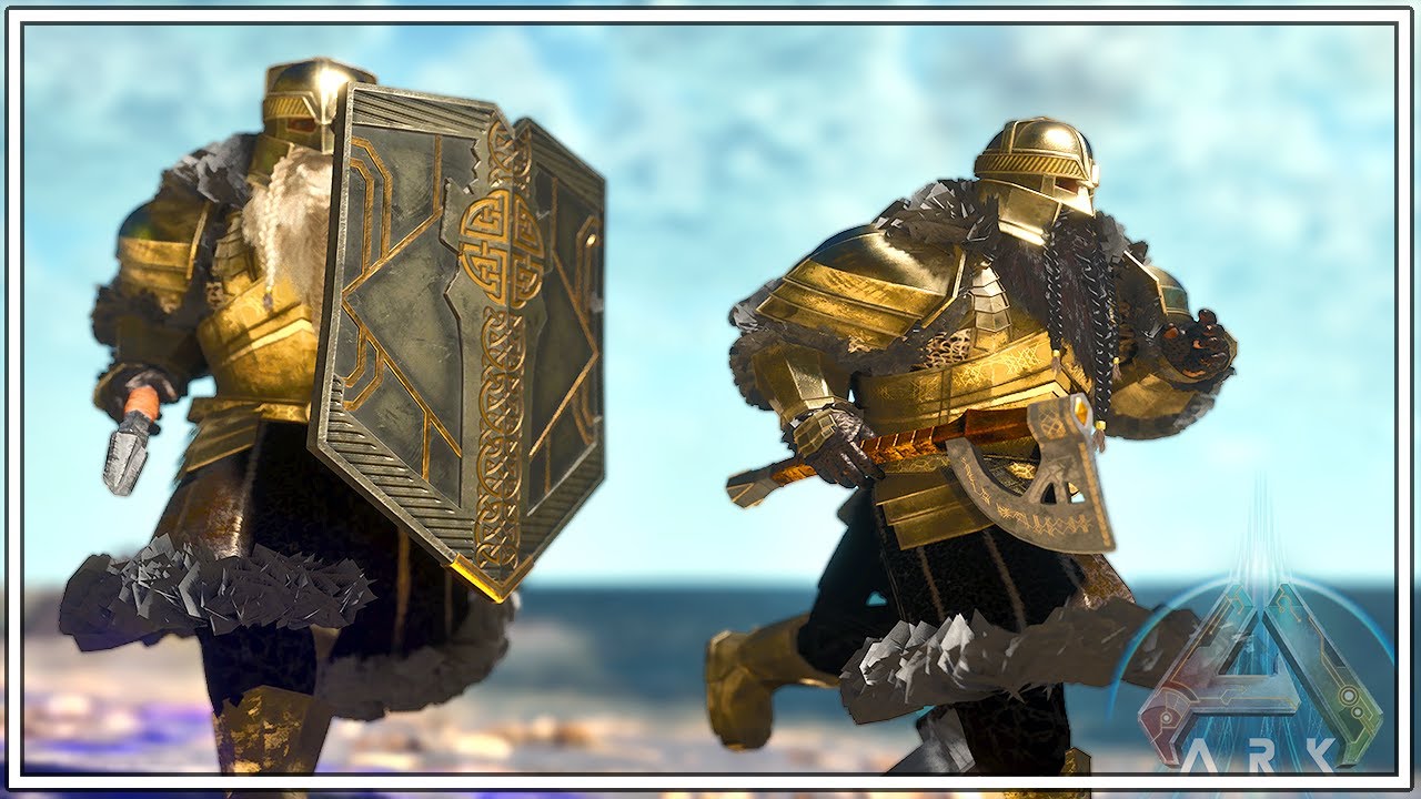 We Raid The Dwarf Village To Find Their Treasures | ARK Svartalfheim ...