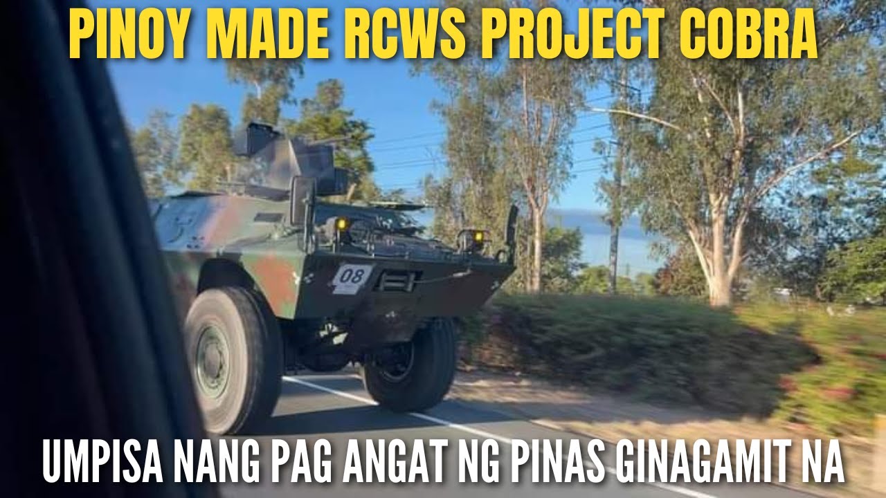 PILIPINAS NAMAN 🇵🇭 PINOY MADE PROJECT COBRA RCW SYSTEM GINAGAMIT NA SA ...