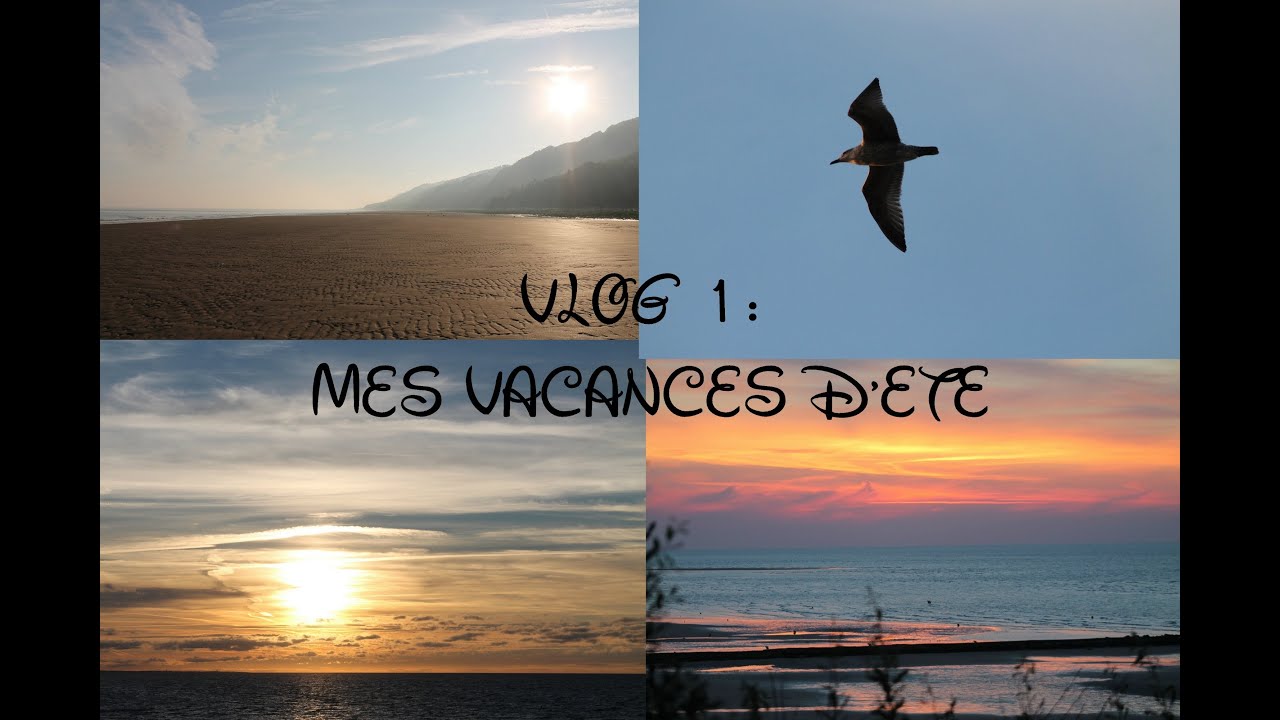 VLOG - Mes vacances d'été - YouTube