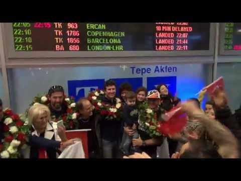 Dakar Fatihleri Yurda Döndü