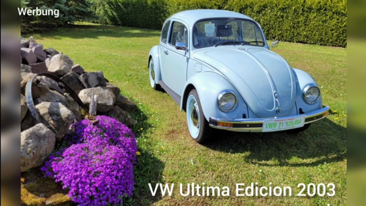VW Ultima Edicion 1600i UE-Käfer Mexico 2003 aquarius blue - 2023 in ...