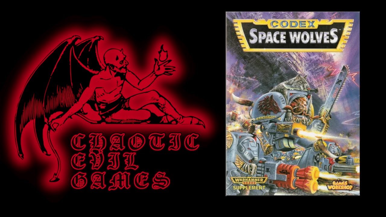 Space Wolves 2nd Edition Warhammer 40K Codex Review - Oldhammer - YouTube