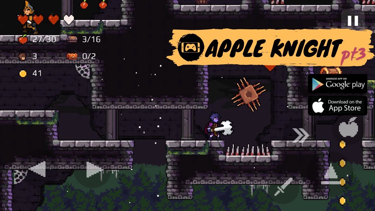 Apple Knight pt3 - NIVEL 3 AINDA MAIS DESAFIADOR!! (ANDROID/IOS ...