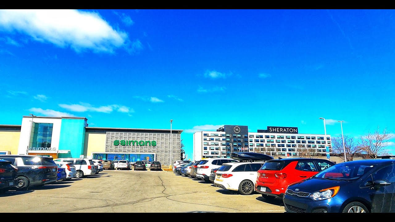 Carrefour Laval Mall, Laval, Quebec, CANADA - Driving from Montreal ...