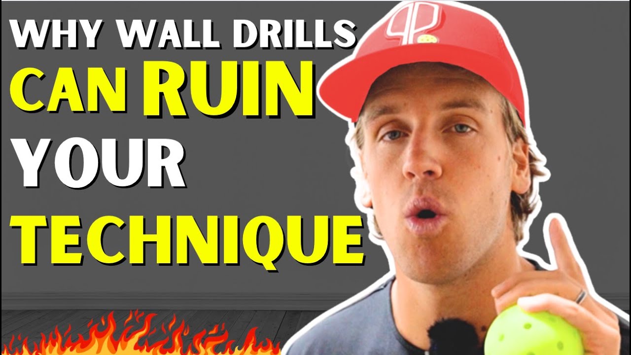 How to practice against a pickleball wall - YouTube