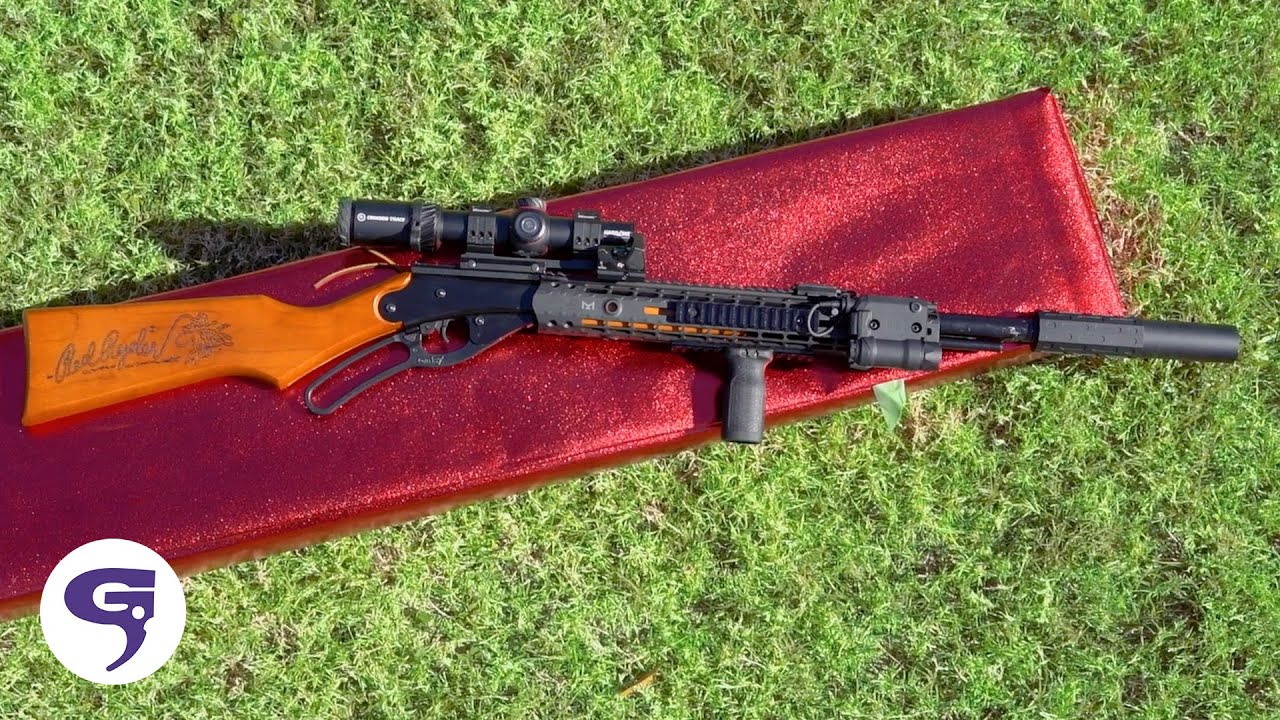 New Blue! Red Ryder Tactical Upgrade | Guns & Gear - YouTube