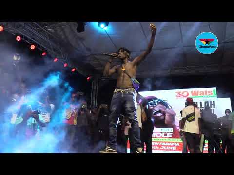 Kofi Mole performs 'Don't Be Late' at Fadama Salahfest