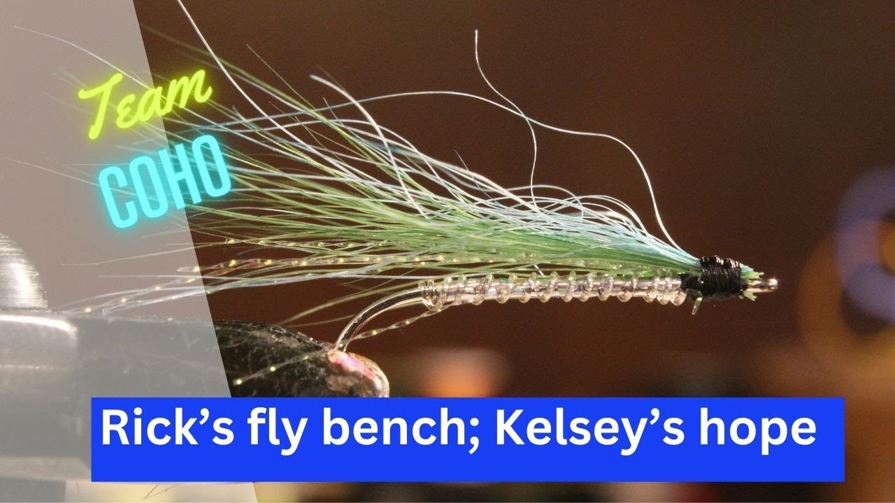 How to tie a coho fly - YouTube