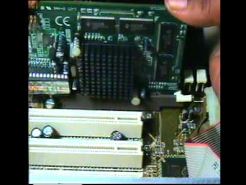 How to Add AGP in MotherBoard - YouTube