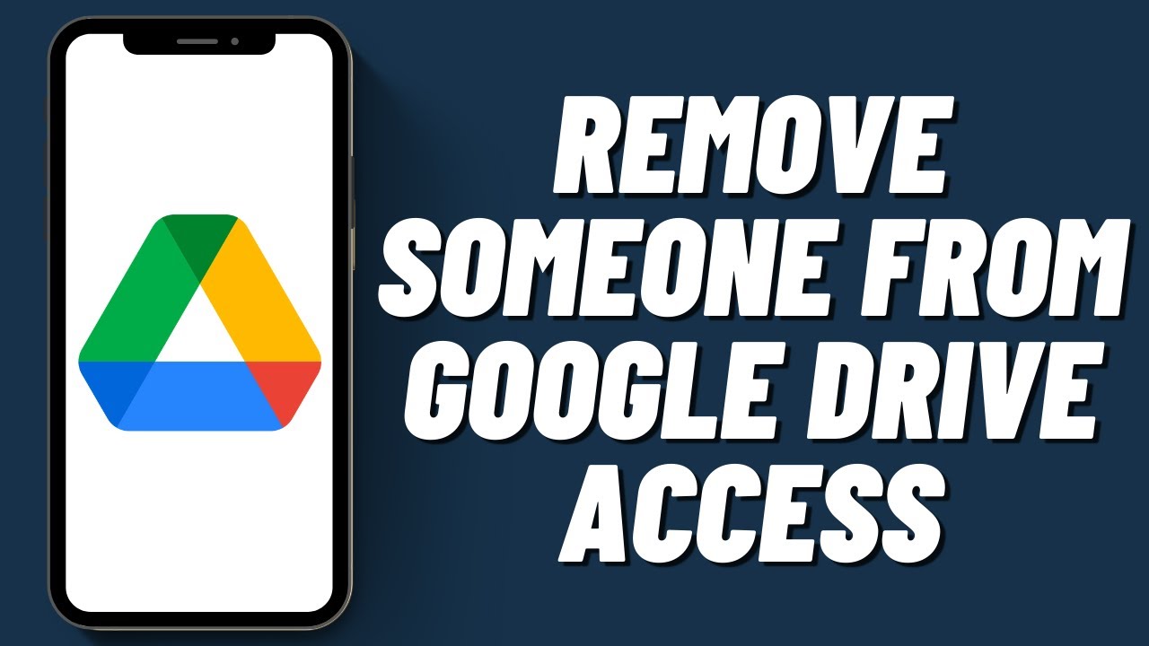 How To Remove Someone From Google Drive Access (Quick Method) - YouTube