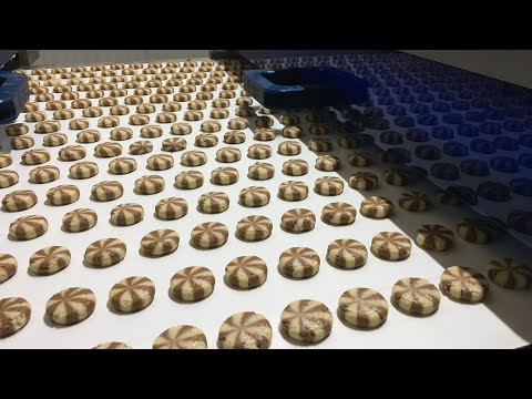 DOLGULU VE PASTA BISKÜVİ MAKİNESİ (ETİ TUTKU, BİSKREM) | FILLED BISCUIT AND COOKIE MACHINE