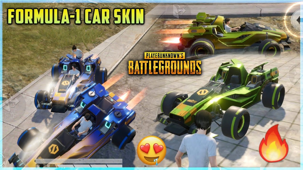 PUBG Mobile (CN) Formula1 Buggy Skin Gameplay | Game For Peace Ferrari ...