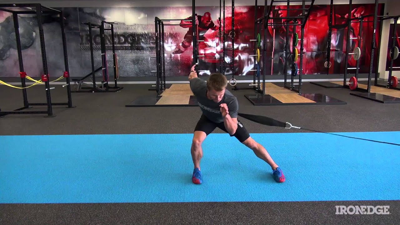 Sprint Sled - Lateral Step - YouTube