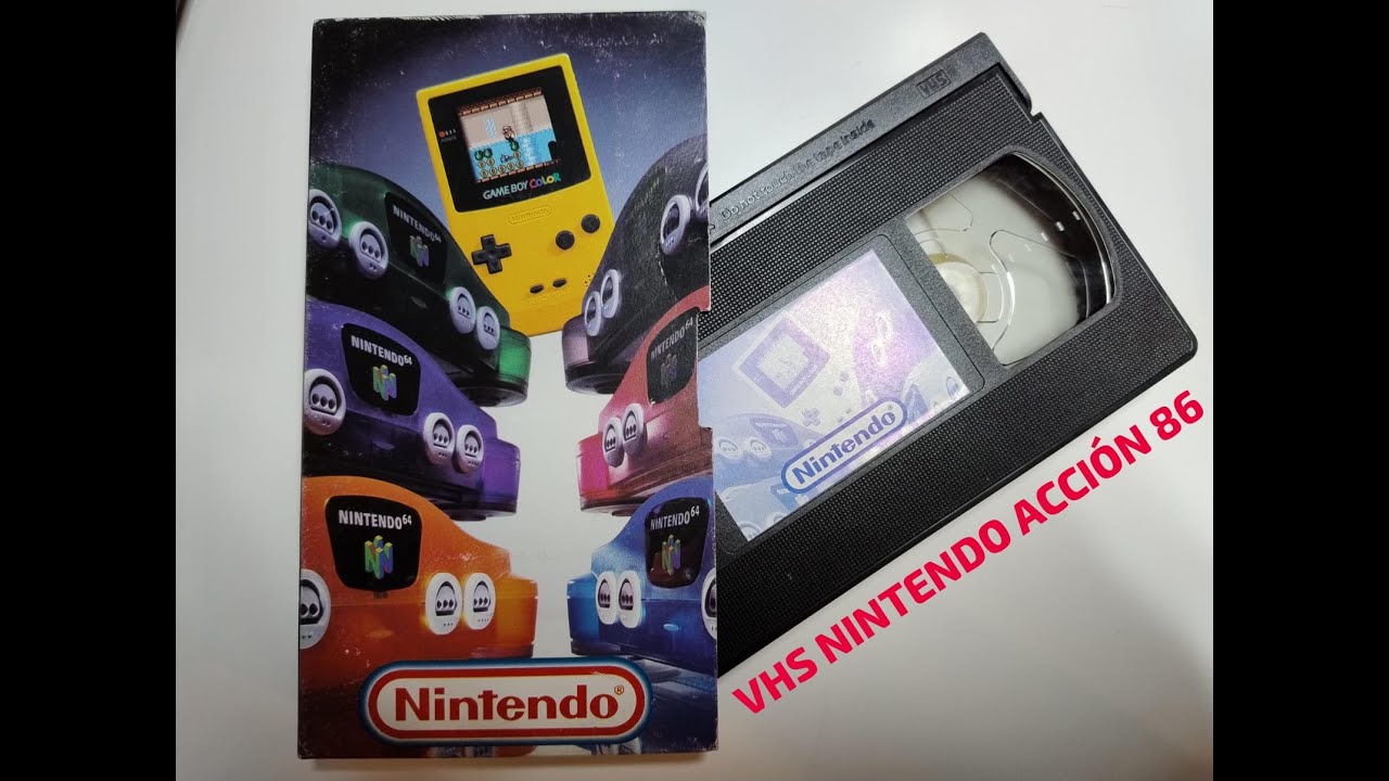 VHS Nintendo acción nº86 (Enero 2000) - YouTube