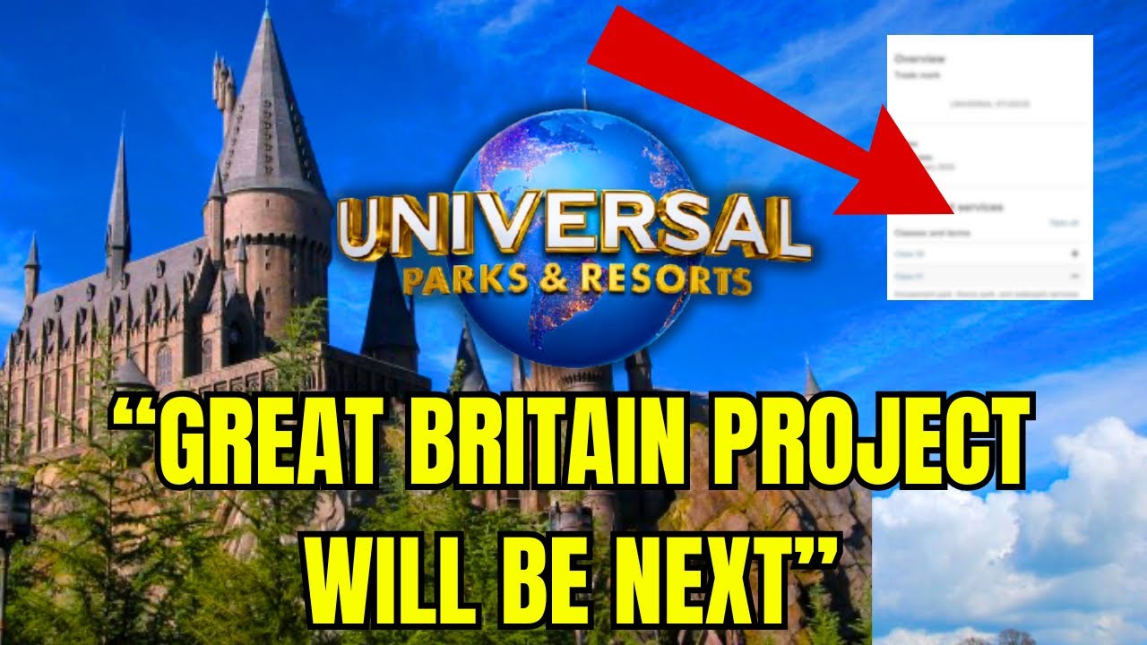 EXCITING UPDATE for Universal Studios Great Britain - YouTube