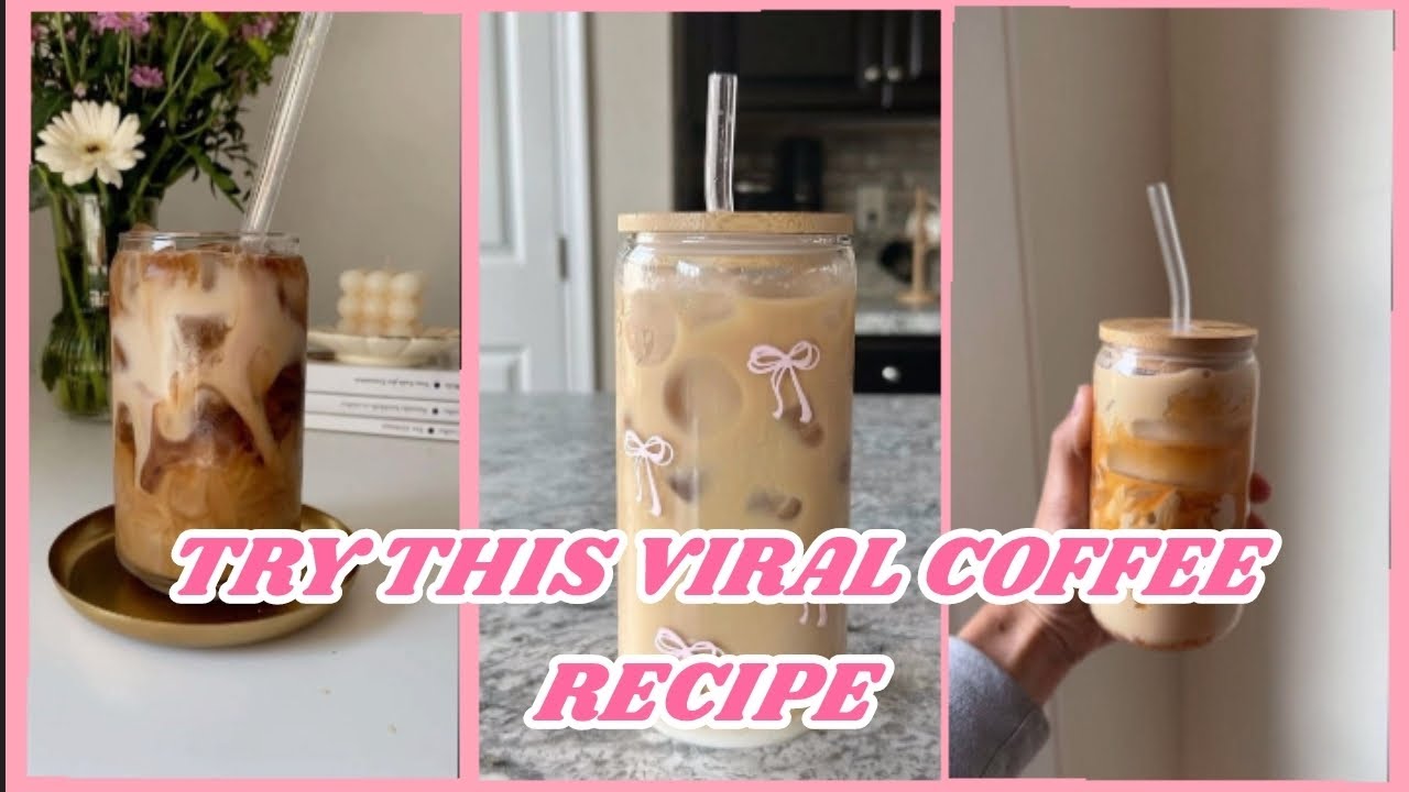Try this viral coffee recipe with me - YouTube