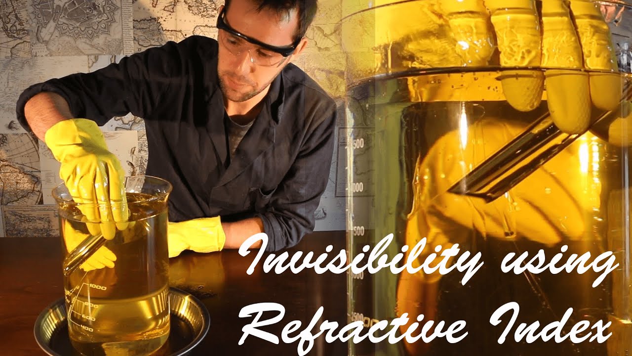 How to make something invisible - Sincy Science - YouTube