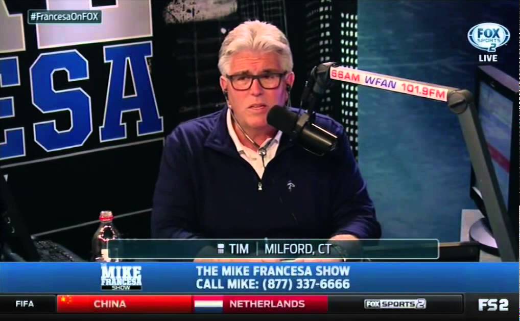 Mike Francesa: Caller tells Mike he's mispronouncing Dellavedova - YouTube