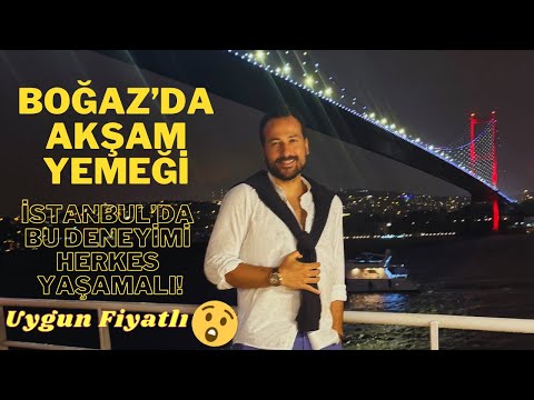 İstanbul Boğazı’nda Rüya Gibi Bir Akşam! | Lüks Yatla İstanbul'da Boğaz Turu, Yemek ve Gösteriler