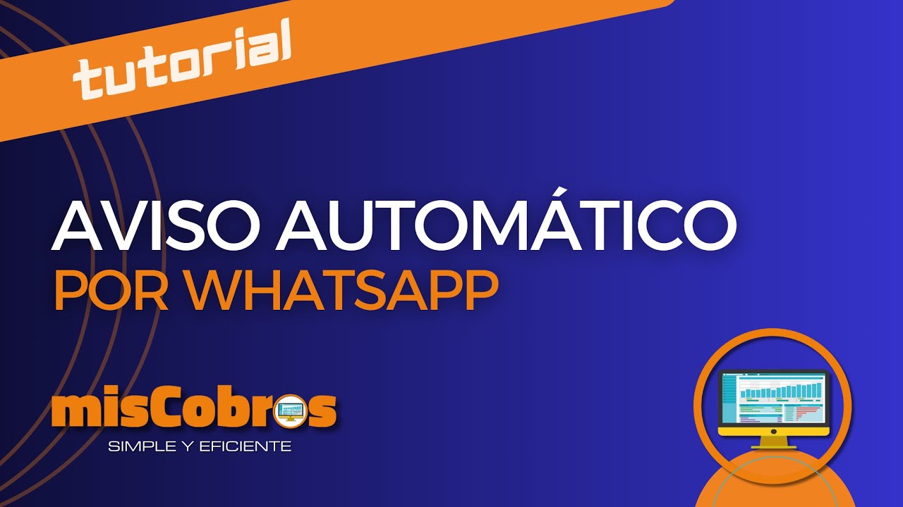 Aviso de cobro por whatsapp automáticamente - YouTube