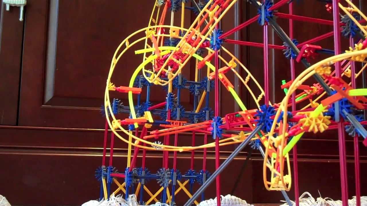 Orbit- A K'nex Micro Launched Coaster - YouTube