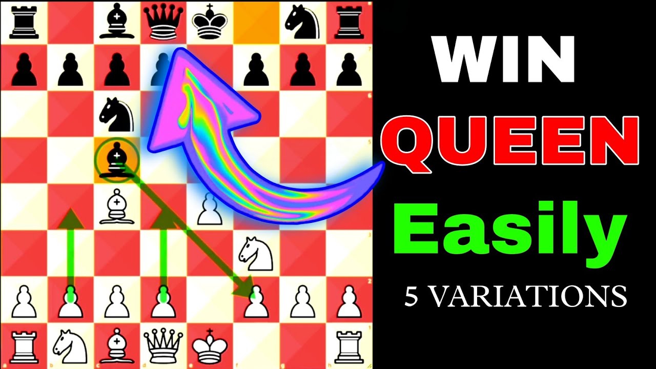 Giuoco Piano Trap Wins Queen (WIN IN 10 MOVES) - YouTube