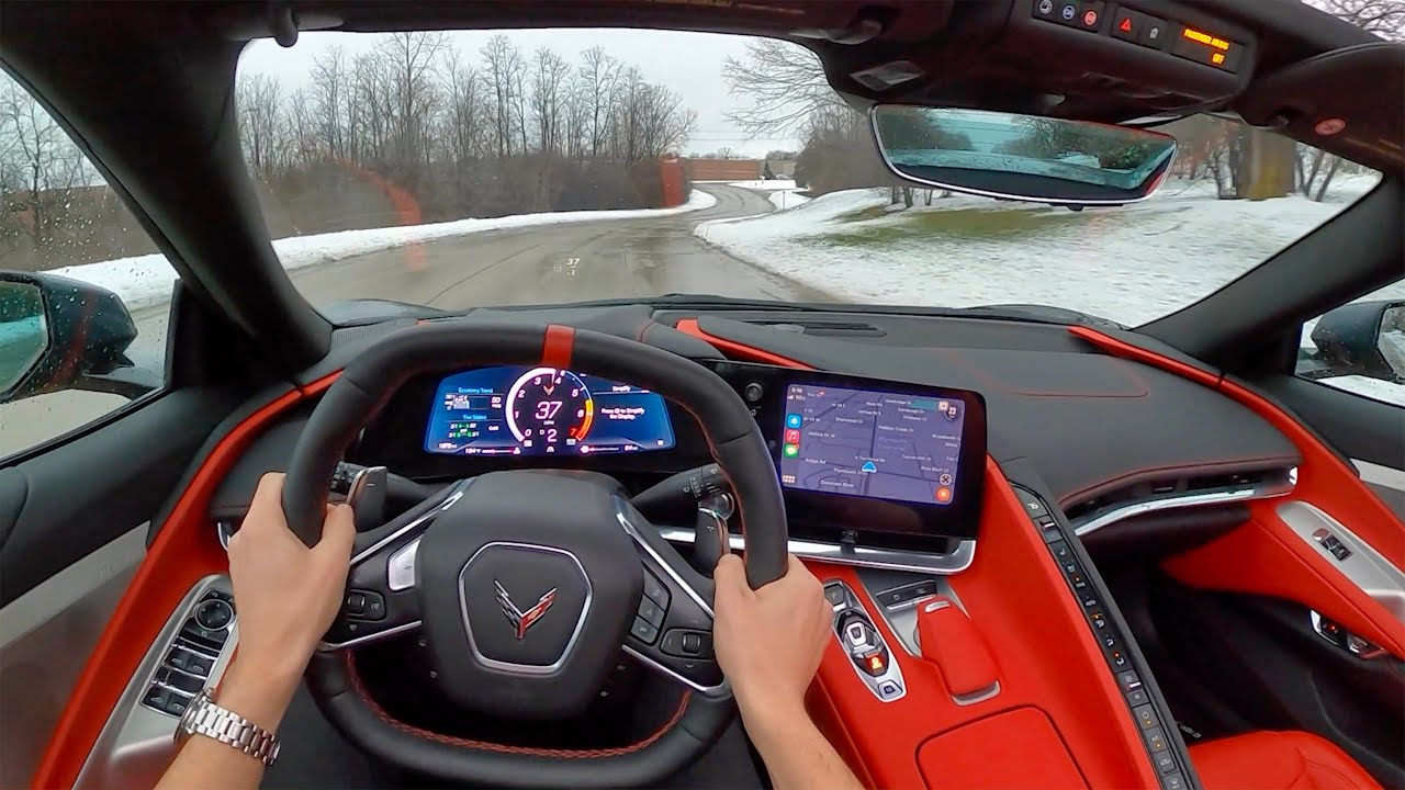 2020 Chevrolet Corvette Stingray Convertible - POV Driving Impressions ...
