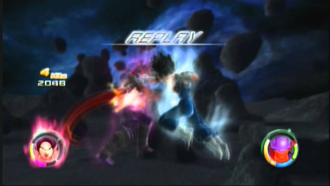 DB RB2 - Vegito Vs Hatchyack, Janemba and SSJ3 Broly! - YouTube