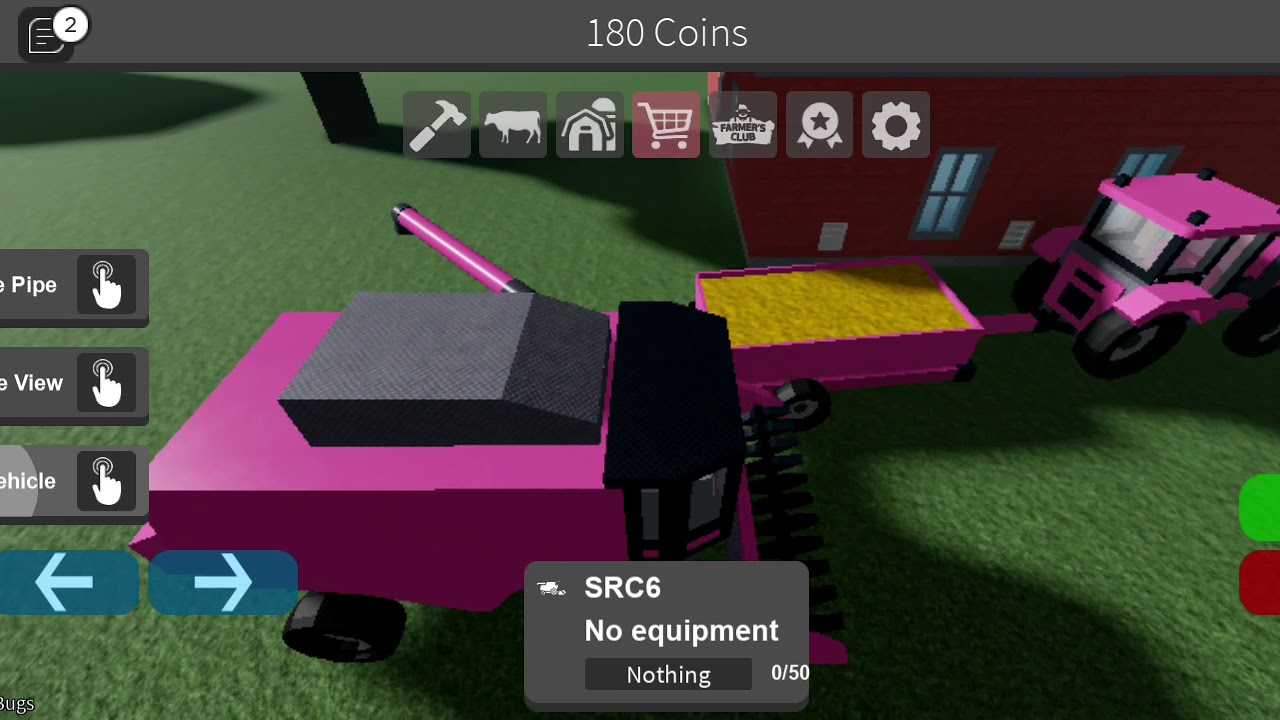 Играем на Farming Simulator roblox - YouTube