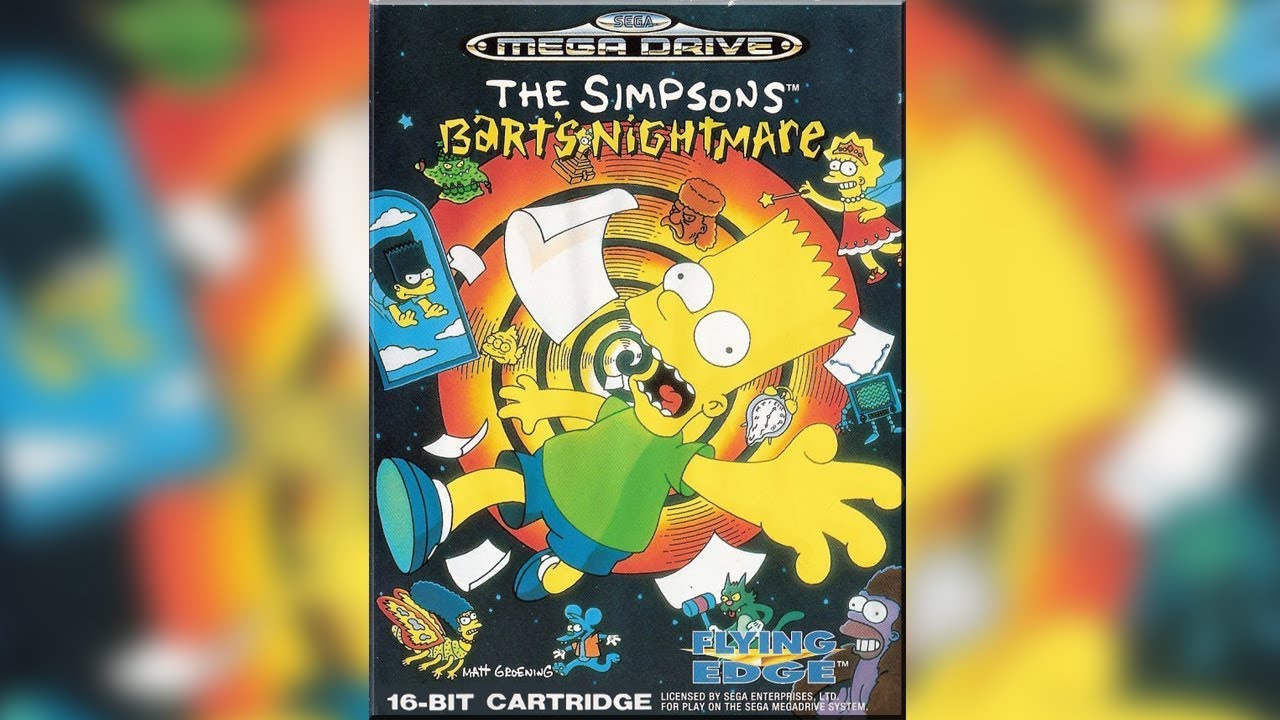 Mega Drive Mania - 033 - The Simpsons: Barts Nightmare (Sega Mega Drive ...