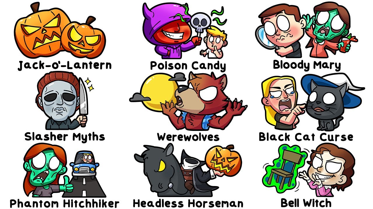 Every Mysterious Halloween Legend Explained in 12 Minutes - YouTube