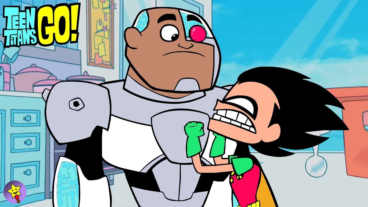 Teen Titans Go! Coloring Book Robin and Cyborg Coloring Page Teen ...