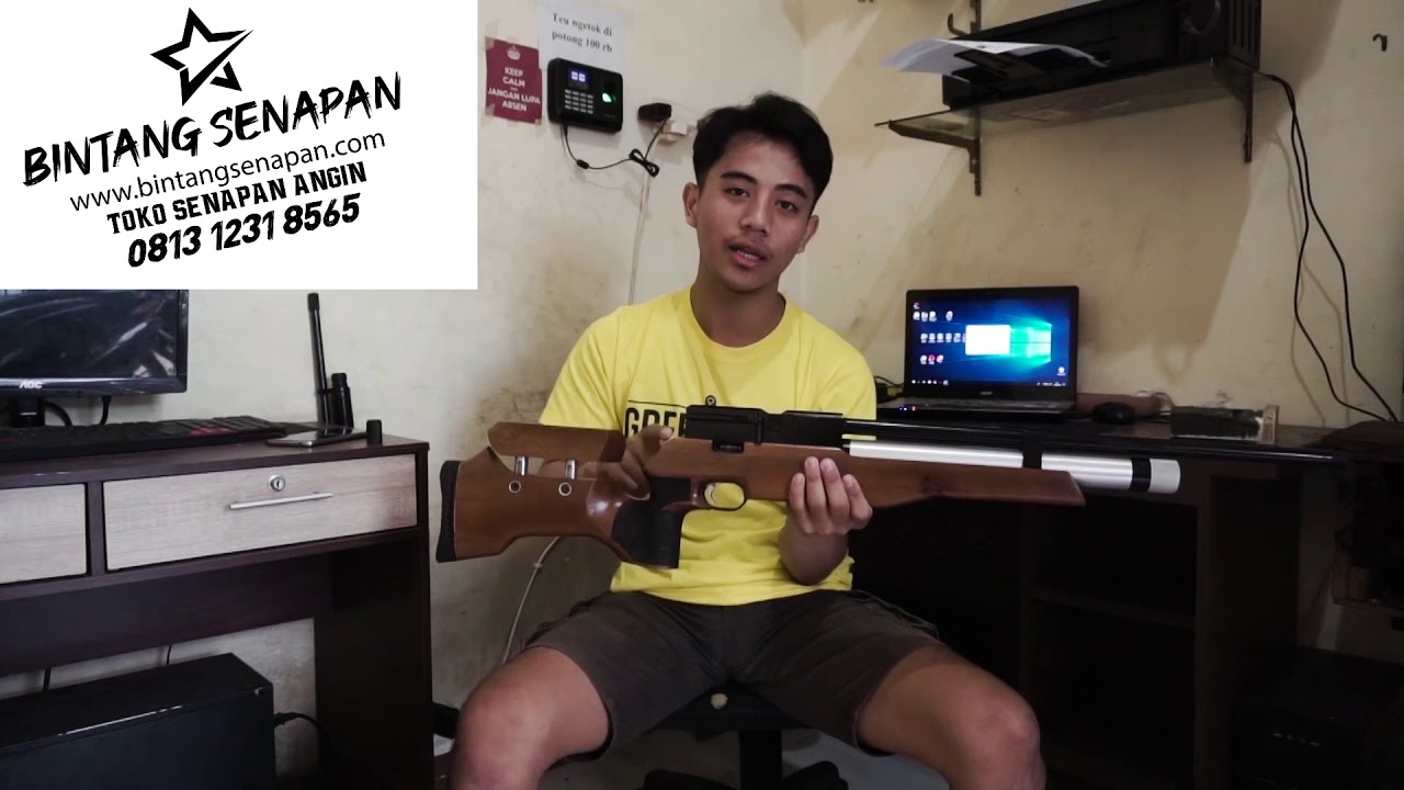 Bintang Senapan Air Rifle Review Senapan Angin PCP Marauder Benjamin ...