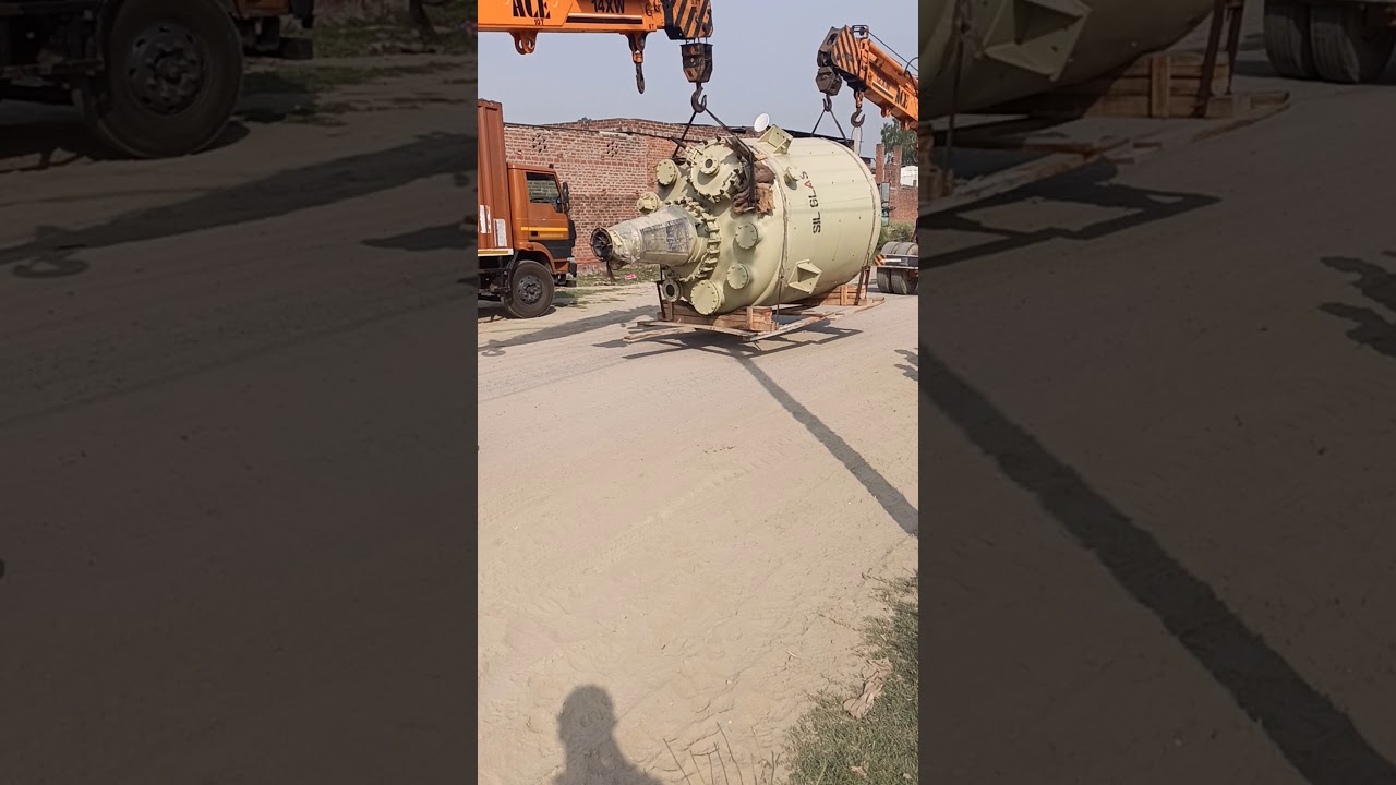 GLR (glass lined reactor) handling - YouTube