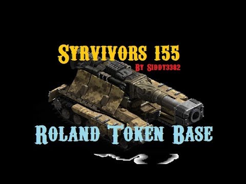 War Commander - Survivors (155) Roland Hero Tokens, 3 Bases For 1 ...