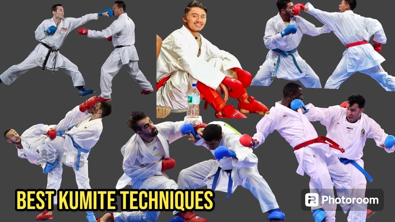 Best Karate Kumite Techniques | Part 3🥋 - YouTube