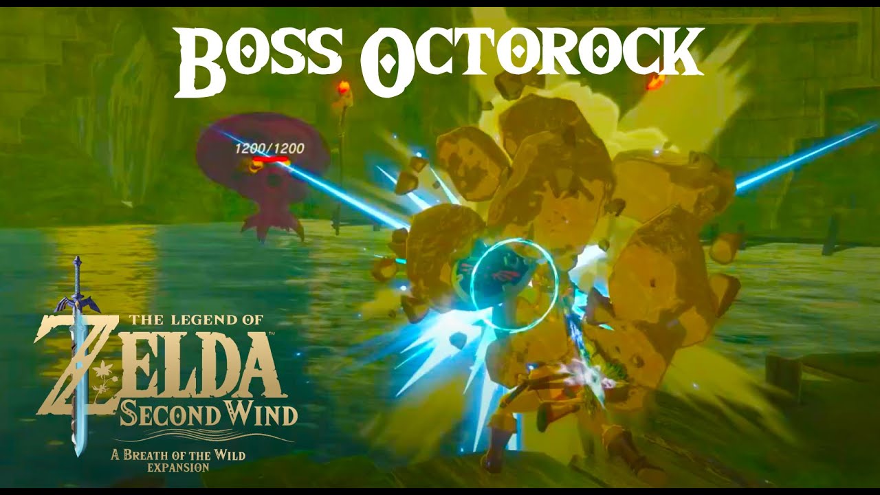 How to quickly find and dispatch the BOSS OCTOROCK | BOTW Second Wind ...